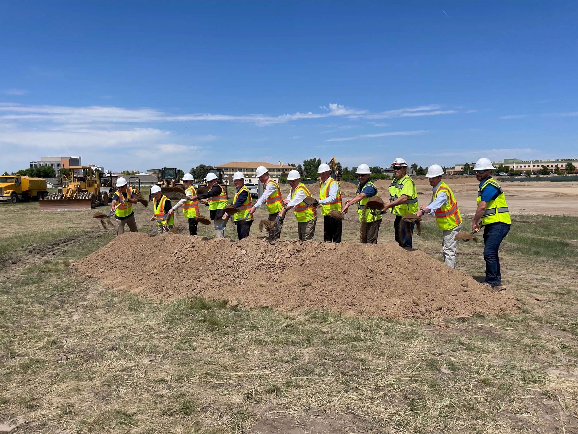 Groundbreaking Ceremony for the New Aurora Development - TD&H Engineering