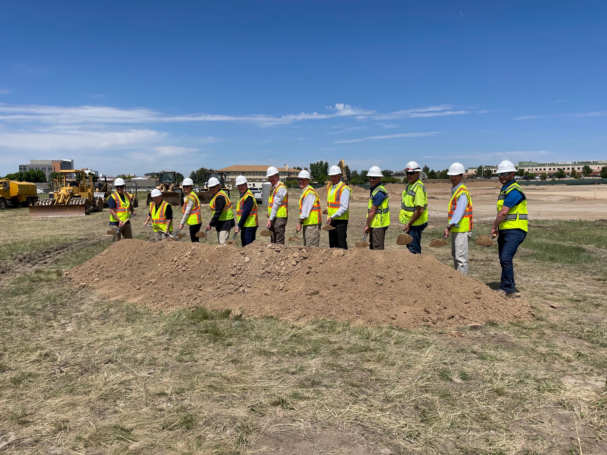 Groundbreaking Ceremony for the New Aurora Development - TD&H Engineering
